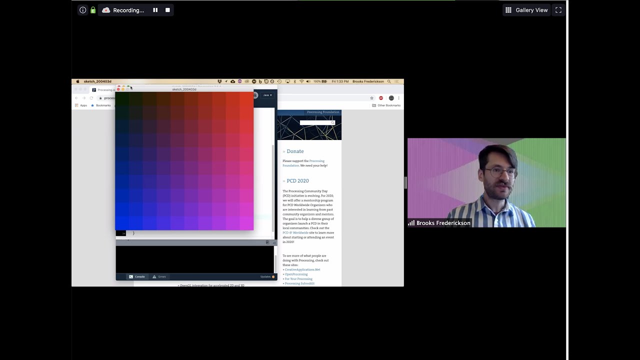 Learn Processing: Making Geometric Art with Brooks Frederickson