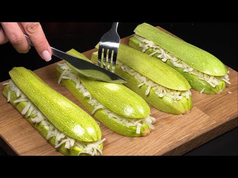 Zucchini in 10 Minuten! Nur drei Zutaten! Sie werden alle verrückt machen