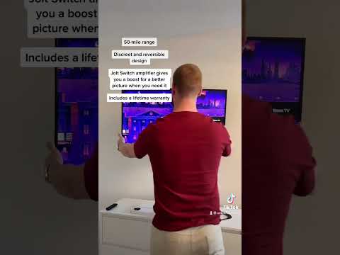 Unboxing the ClearStream ECLIPSE Indoor Amplified HDTV Antenna.