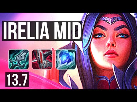 IRELIA vs VEX (MID) | 400+ games, 11/3/6 | KR Master | 13.7