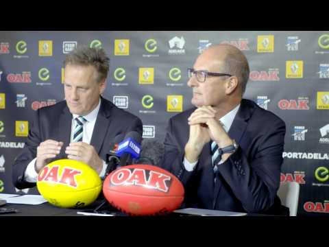 Koch: the Port Adelaide community has done an amazing job