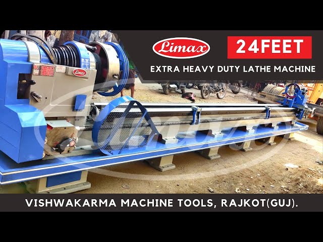 Extra Heavy Duty Lathe Machine - 18 Feet Heavy Duty Lathe Machine ...