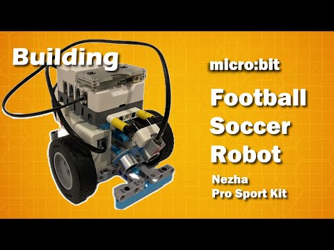 Building Soccer Robot with micro:bit: Detects the Ball and Kicks Automatically!