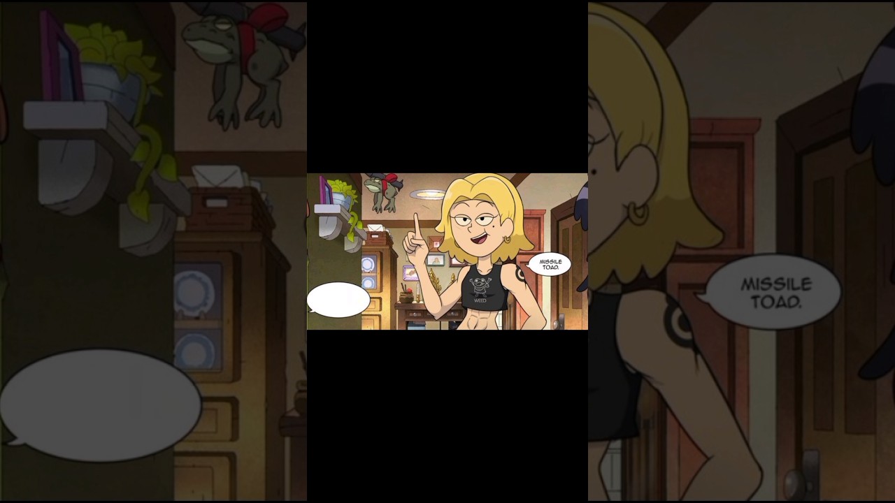 Sasha's Crafty Mistletoe Prank ( Amphibia Comic Dub )