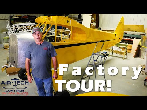 Airtech Coatings Shop Tour w/Robbie Staton Javron Cub Pilot