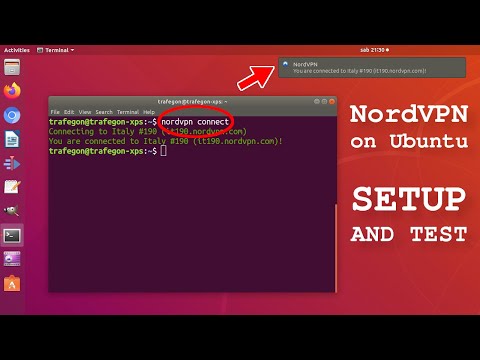 NordVPN on Ubuntu • Installation and test