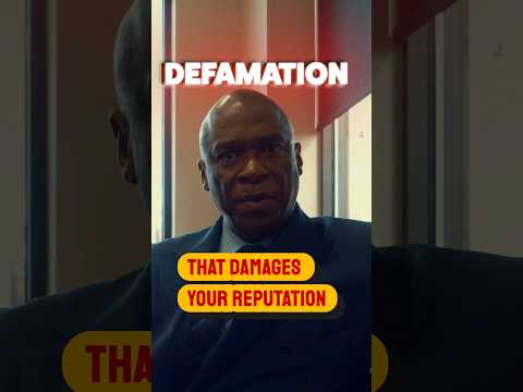 What happens when someone's lie about you damages your reputation? #defamationcase #libel #slander