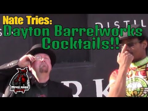 Nate Tries: Dayton Barrelworks Absinthe Tower And Custom Cocktails!!