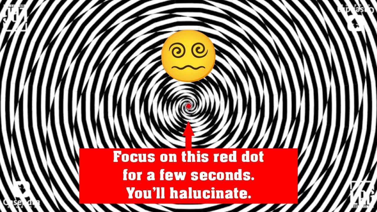 Optical Illusion Spiral Hypnosis Deep Sleep Melted Eyes