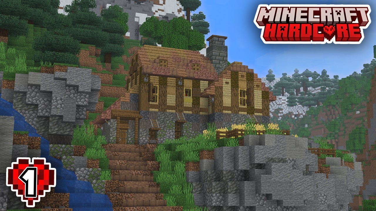 I'm STARTING OVER In Hardcore Minecraft | Episode 1