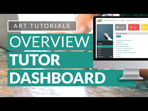 Overview of Tutor’s dashboard