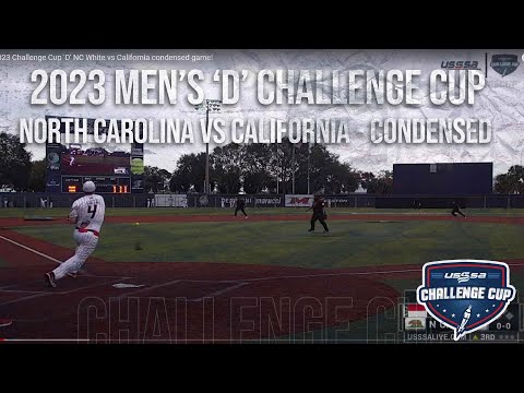 2023 Challenge Cup 'D' NC White vs California condensed game!
