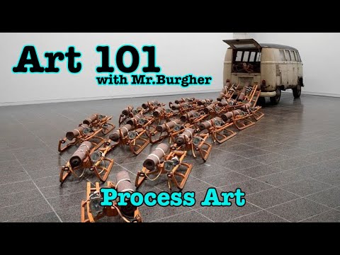 Process Art | Art 101 | 😐 🍔 🎨 | #art101 #processart #arthistory