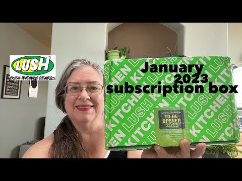 Lush Kitchen Subscription box January 2023 | Lush Archive & Encyclopedia