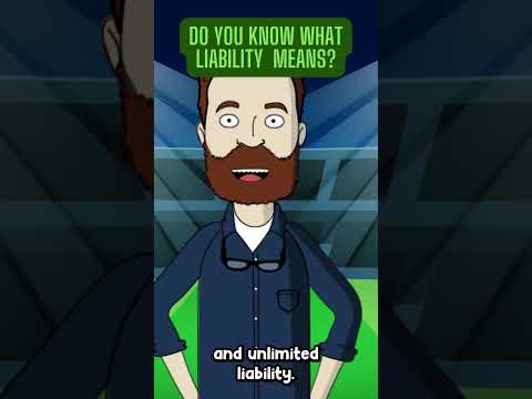 What does liability mean GCSE Business?