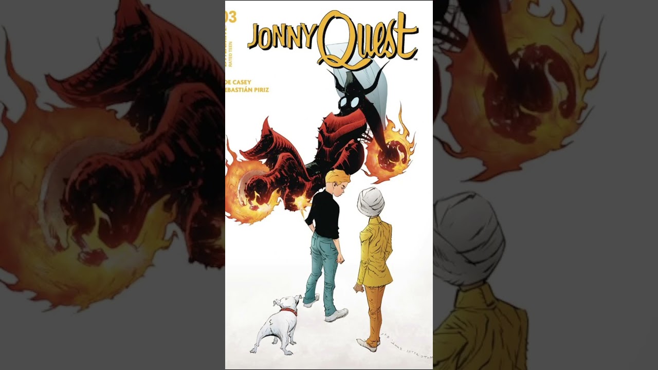 Jonny Quest #3 in stores October 9th! #dynamite #comics #jonnyquest
