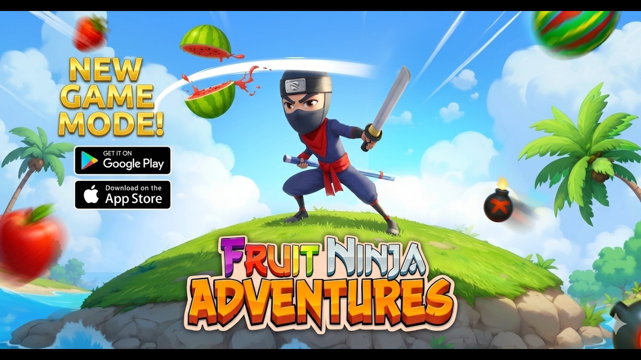 Fruit Ninja Adventures Gameplay – New Level-Based Ninja Journey! / Android iOS