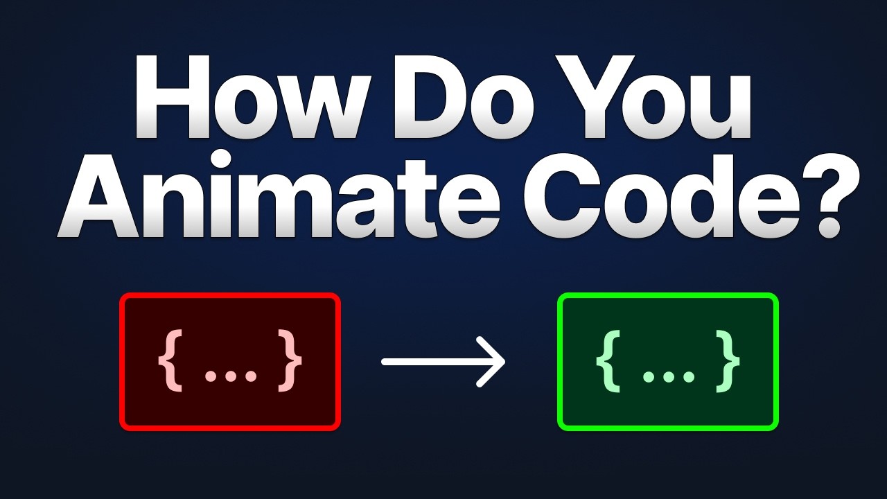 How Does This Library Animate Code? 🤔