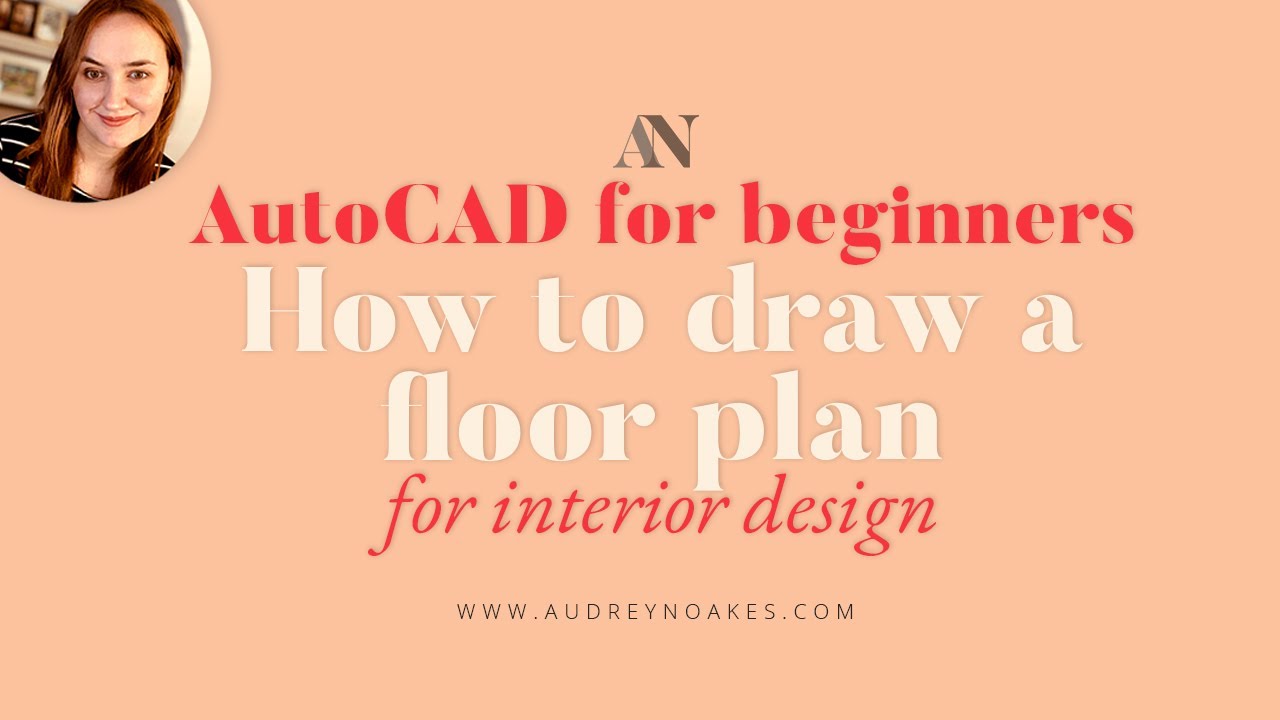 How to draw a floor plan for interior design as a beginner in AutoCAD