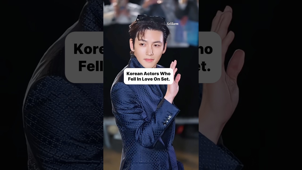Korean Actors Who Fell in Love on Set #youtubeshorts
