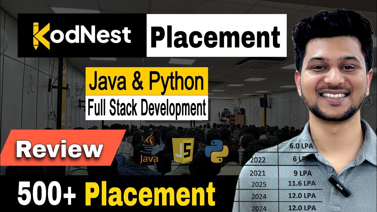 KodNest : Placement Record | Java & Python Full Stack Development | Kodnest Review #placement #java
