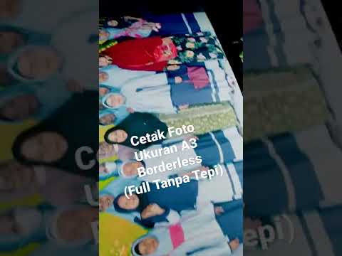 Cetak Foto Ukuran A3 Borderless #shorts