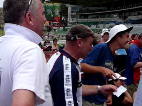 We are the famous Barmy Army