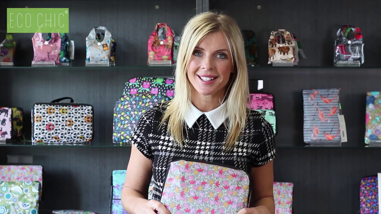 ECO CHIC Foldable Backpack Tutorial