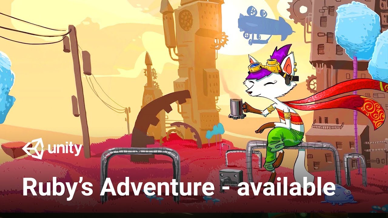 Making 2D games with Unity for beginners – Ruby's Adventure