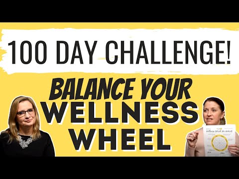 100 Day Wellness Challenge | Balance Your Wellness Wheel