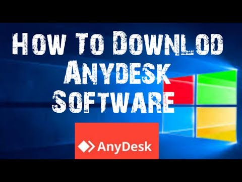 How to download and install Anydesk Software On Windows 7/10 / 11 tutorial