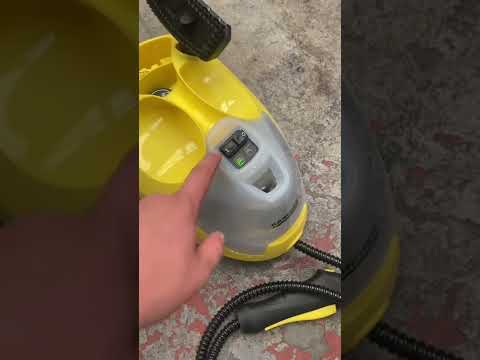 Karcher steam cleaner Asmr