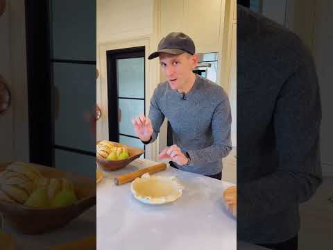My 4 tips for a beautiful pie crust #shorts