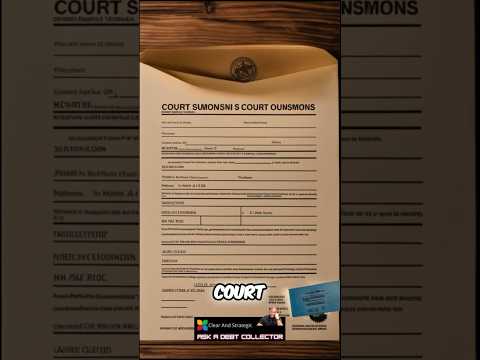 What to do When Served With a Debt Collection Lawsuit #askadebtcollector #advice #credit #debt