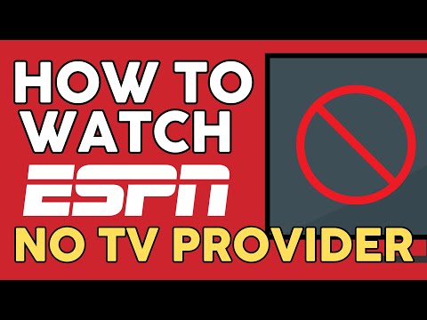 How To Watch ESPN Without A TV Provider (2025)