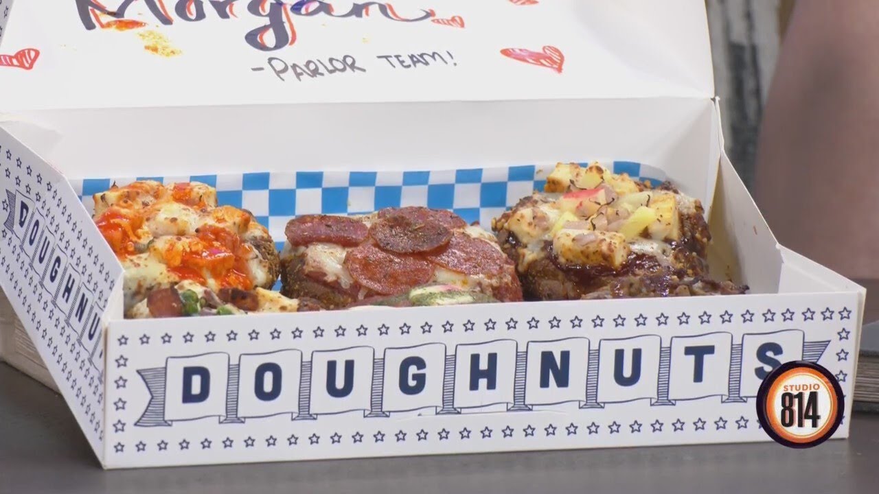 Parlor Doughnuts brings their new Savory Doughnuts for Morgan's last day! | Studio 814