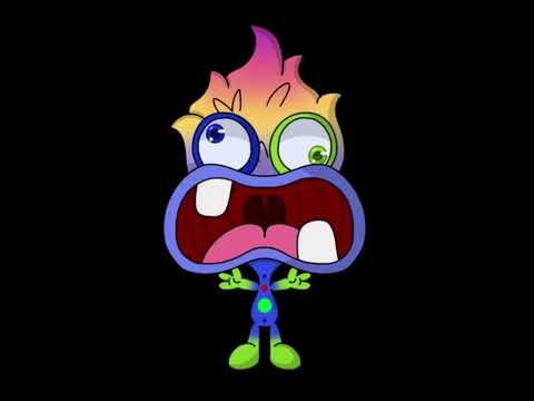 I made a Hurflor FNF Chromatic Scale (link in description) (Original Monster by Grymm80)