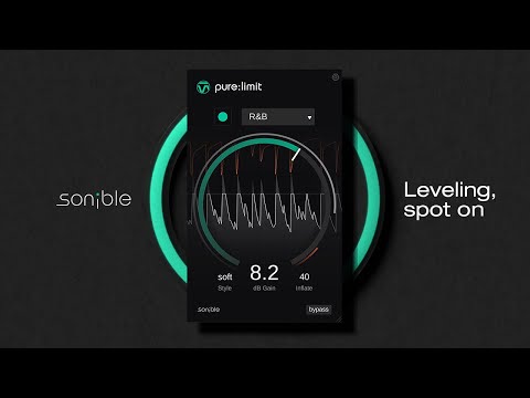 pure:limit by sonible โ the intelligent limiter for immediate results