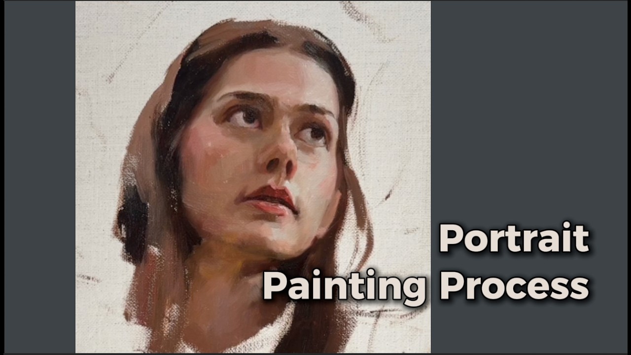 The Process of Painting an Oil Portrait