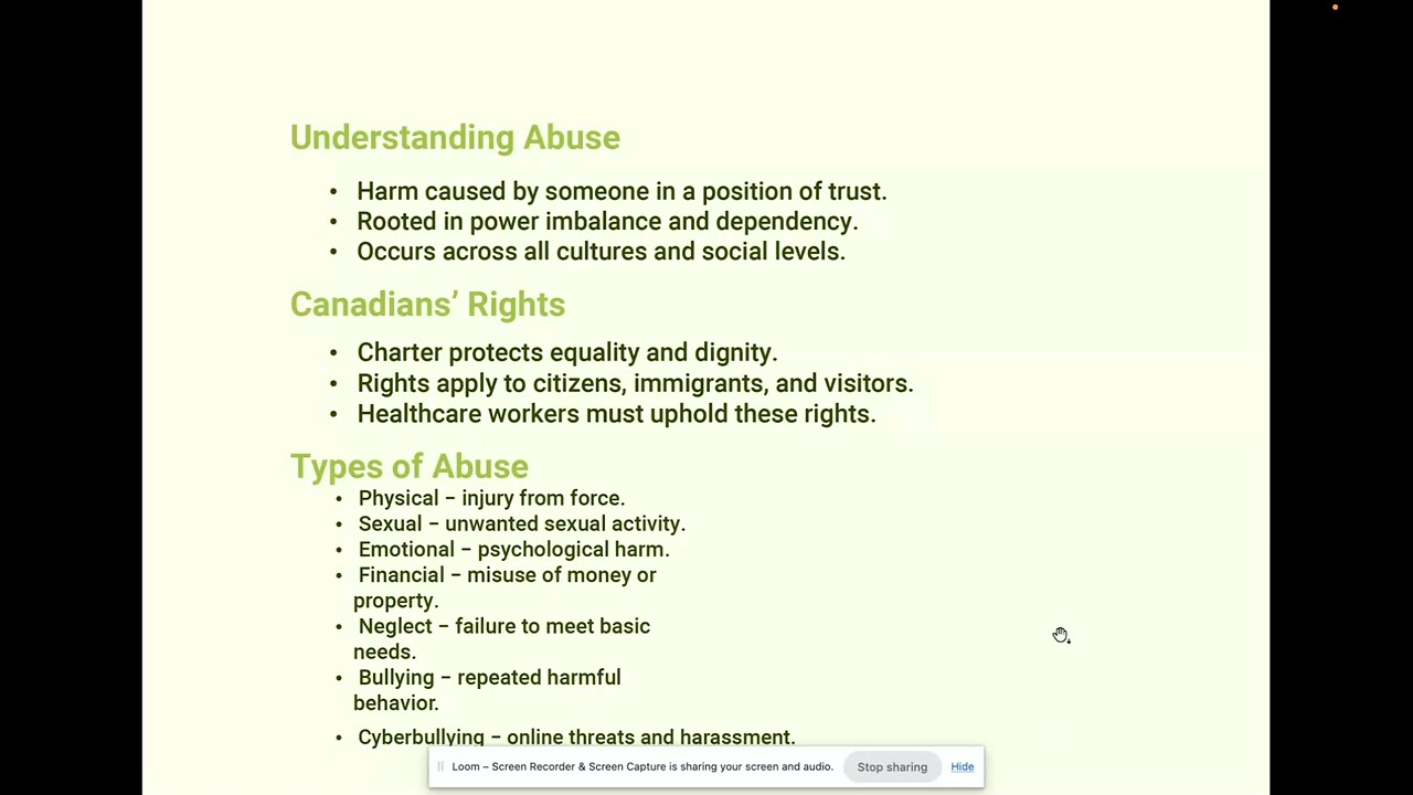Module 5 - Chapter 12: Abuse & Neglect Part 1
