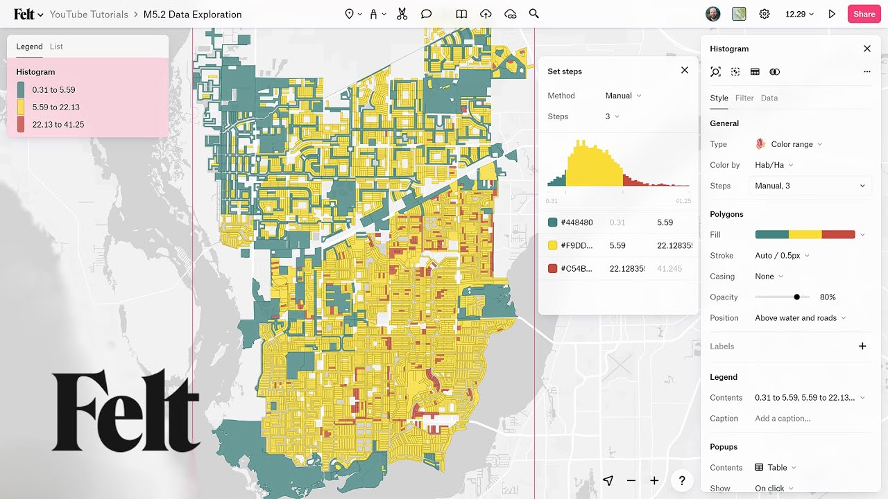 3 Ways to Explore Spatial Data in Felt | Spatial Data Analysis Made Easy
