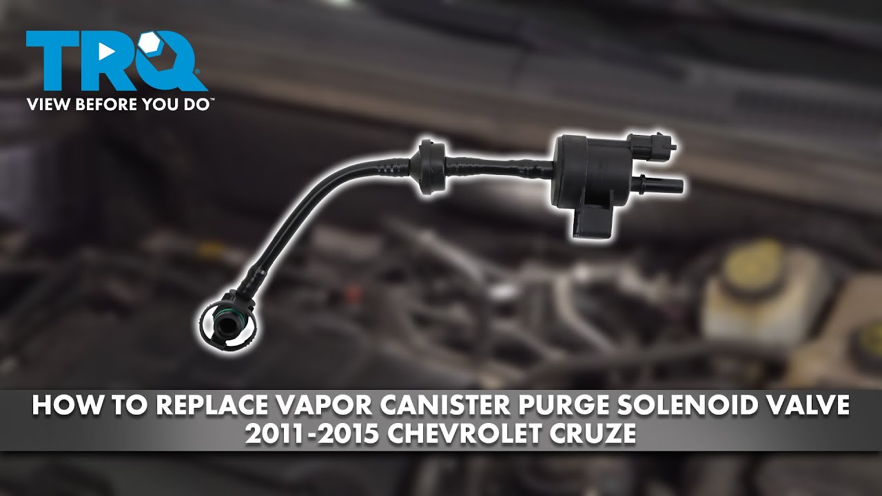 How to replace Vapor Canister Purge Solenoid Valve 2011-2015 Chevrolet Cruz