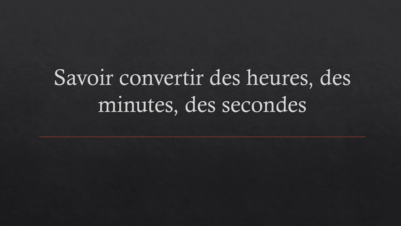 Simplifiez vos secondes : Le guide essentiel pour les convertir en minutes