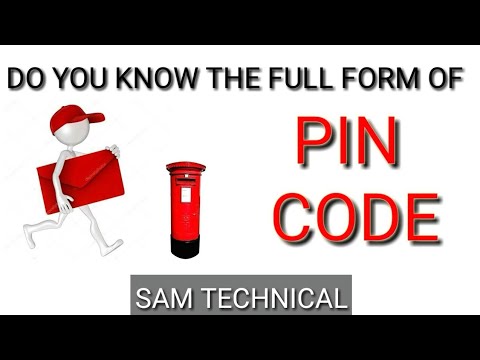 Full form of PIN CODE