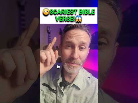 WHAT IS THE SCARIEST VERSE IN THE BIBLE?😱 #shorts