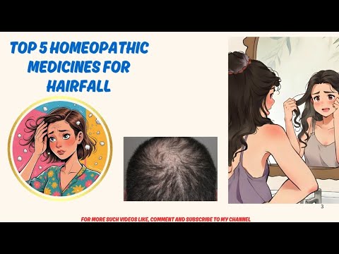 Top 5 Homeopathic Medicines for Hair Fall & Dandruff explained by Dr. Aaliya Sheikh
