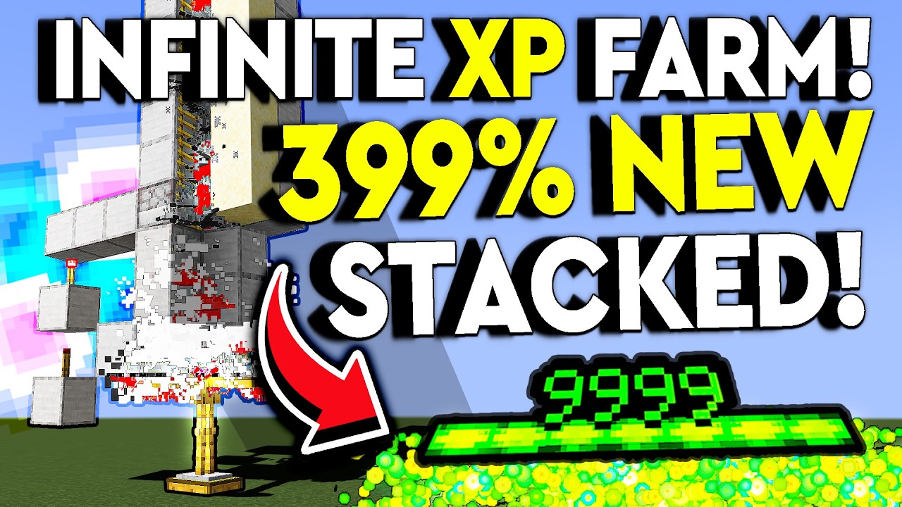 BEST INFINITE XP FARM 1.21! Minecraft Tutorial In 60 Seconds ...