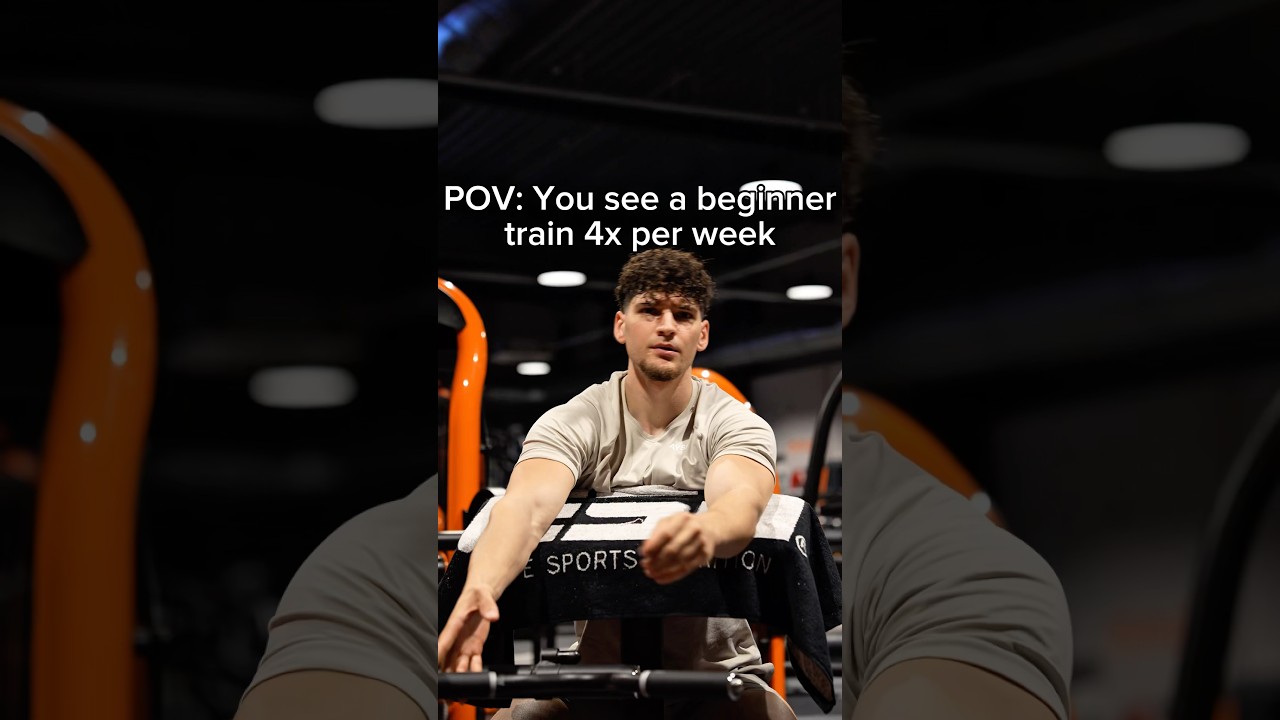 4-Day Workout Split | The Most Optimal Way | FREE Training Program 🔗 link in bio | #workoutroutine
