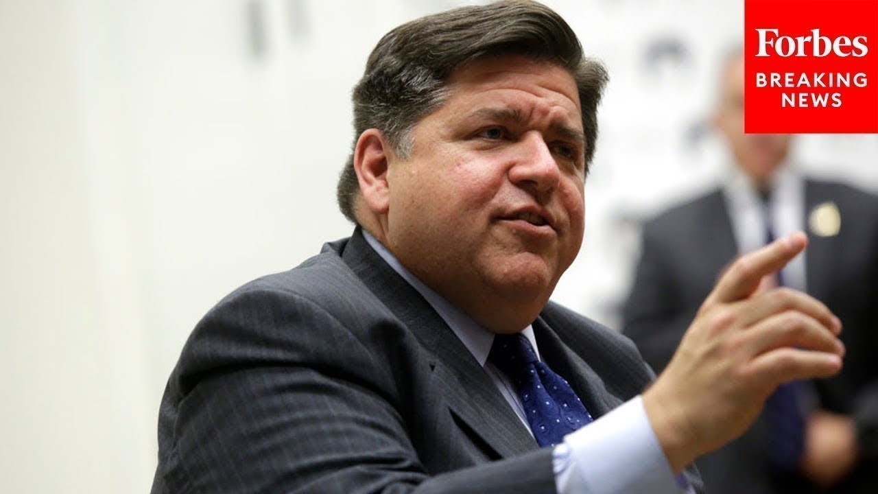 Illinois Gov. JB Pritzker Promotes State's Emergency Housing Programs