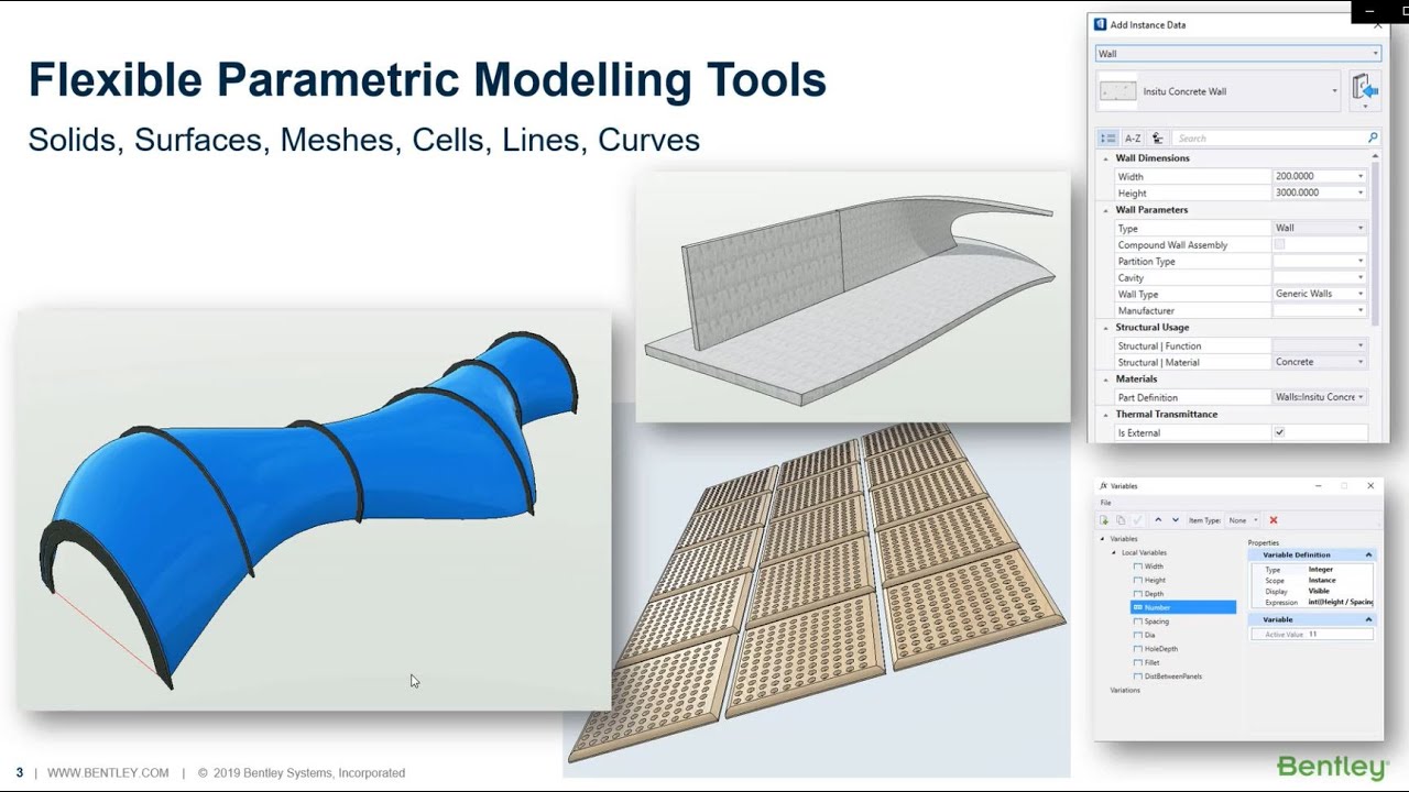 Introduction: Concept and Parametric Modelling for OpenBuildings